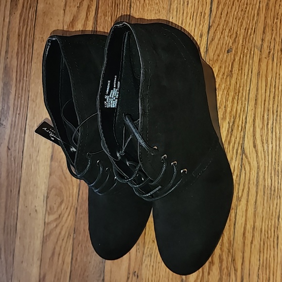 Arizona Jean Company | Shoes | Arizona Wedge Heels Boots | Poshmark